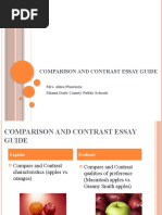 Grade 10 Compare and Contrasts | PDF | Idea | Thought
