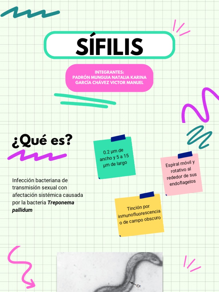 Sífilis | PDF | Penicilina | Infección transmitida sexualmente