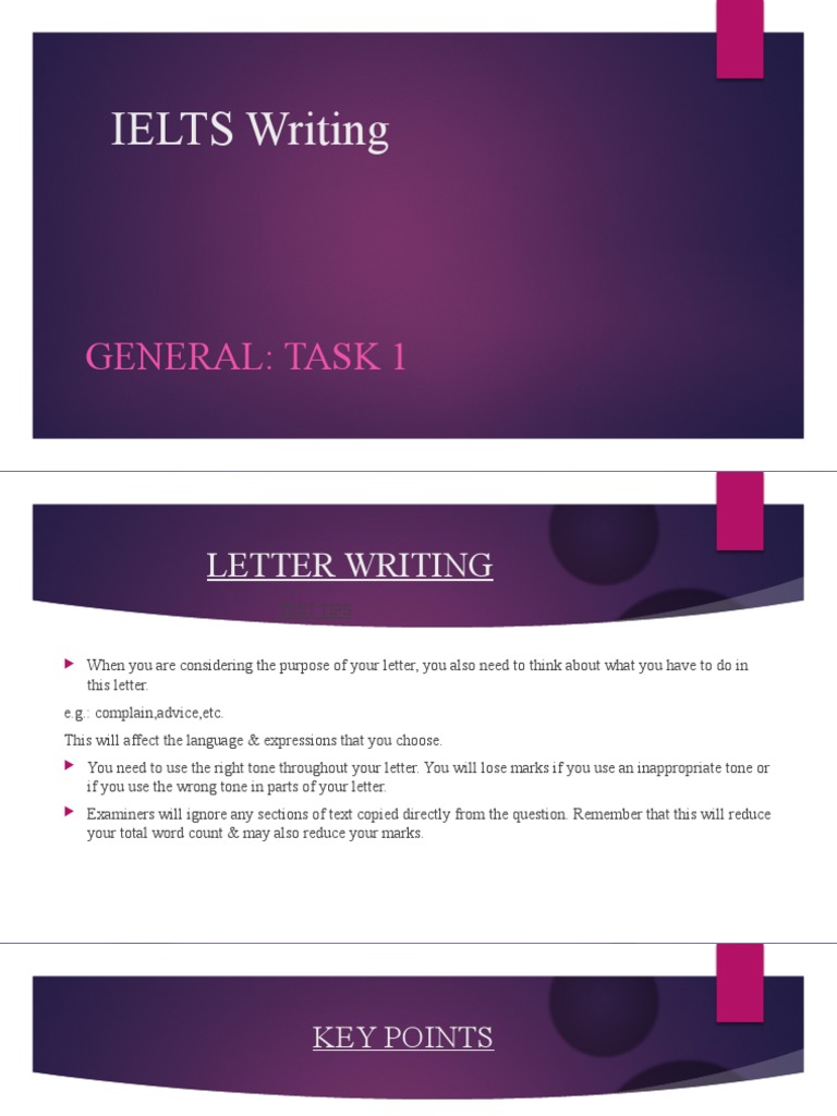 Ielts General Writing | PDF | Essays | Question