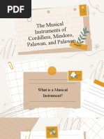 Panay Bukidnon Bamboo Music Heritage | PDF | String Instruments ...