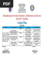 Math Action Plan 2019-2020 | PDF | Teachers | Teaching Mathematics