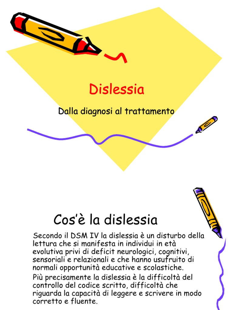 Dislessia | PDF