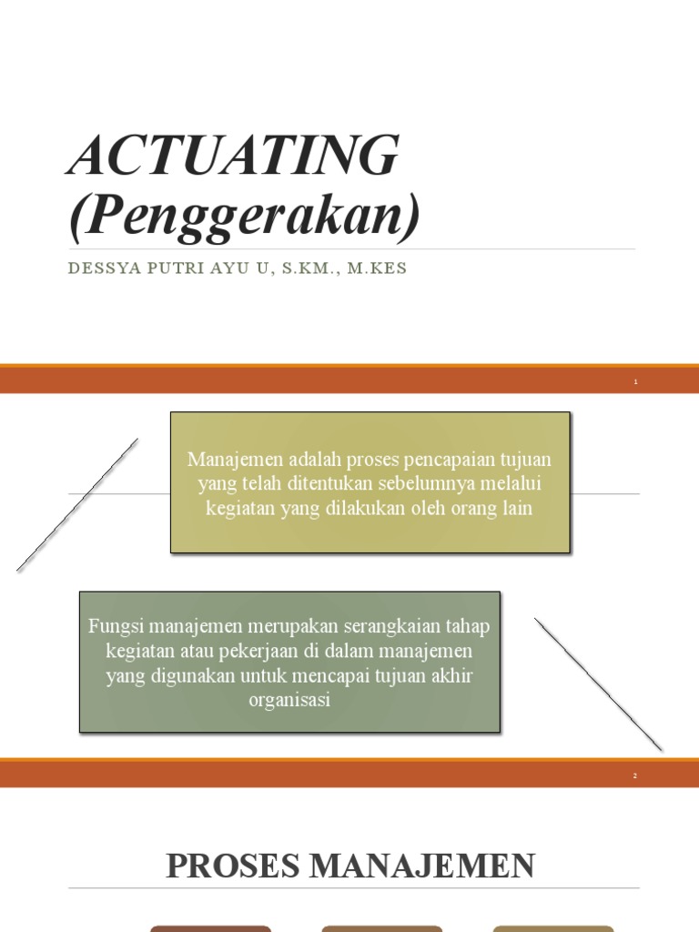 Fungsi Penggerakan | PDF | Karier & Perkembangan