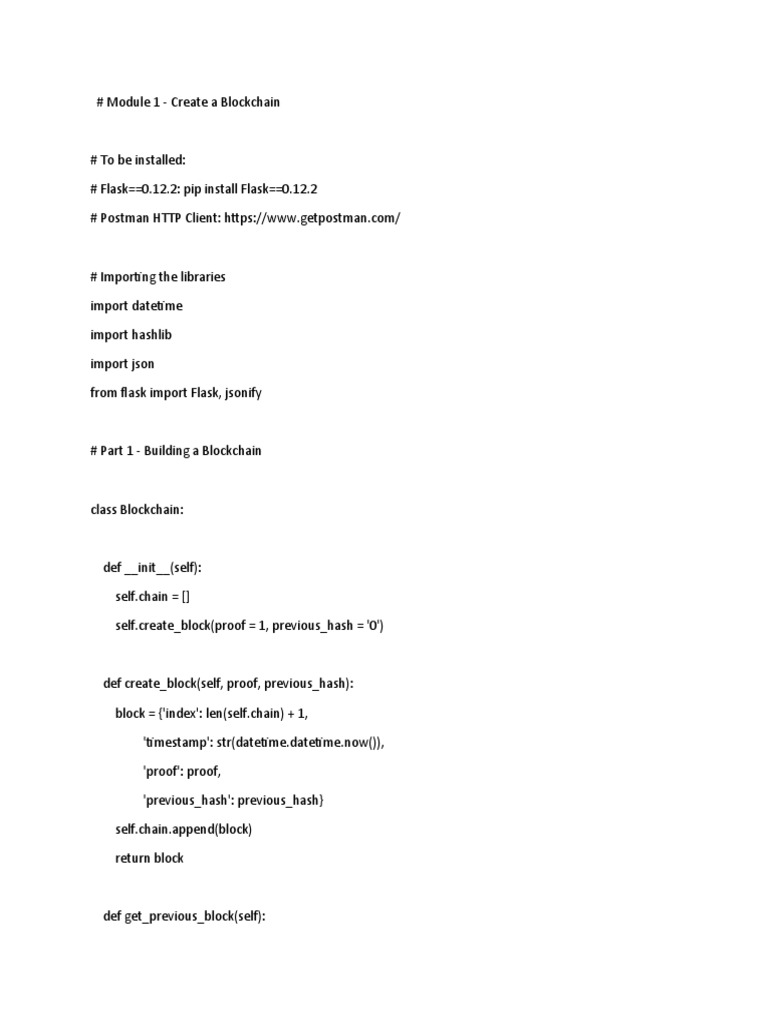 Module 1 - Blockchain | Download Free PDF | Software | Computer Data