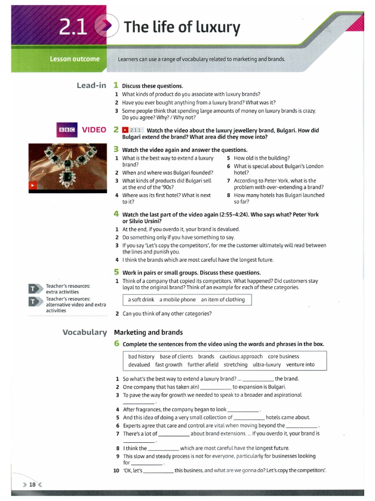 Business Partner B1+ UNIT 2 | PDF