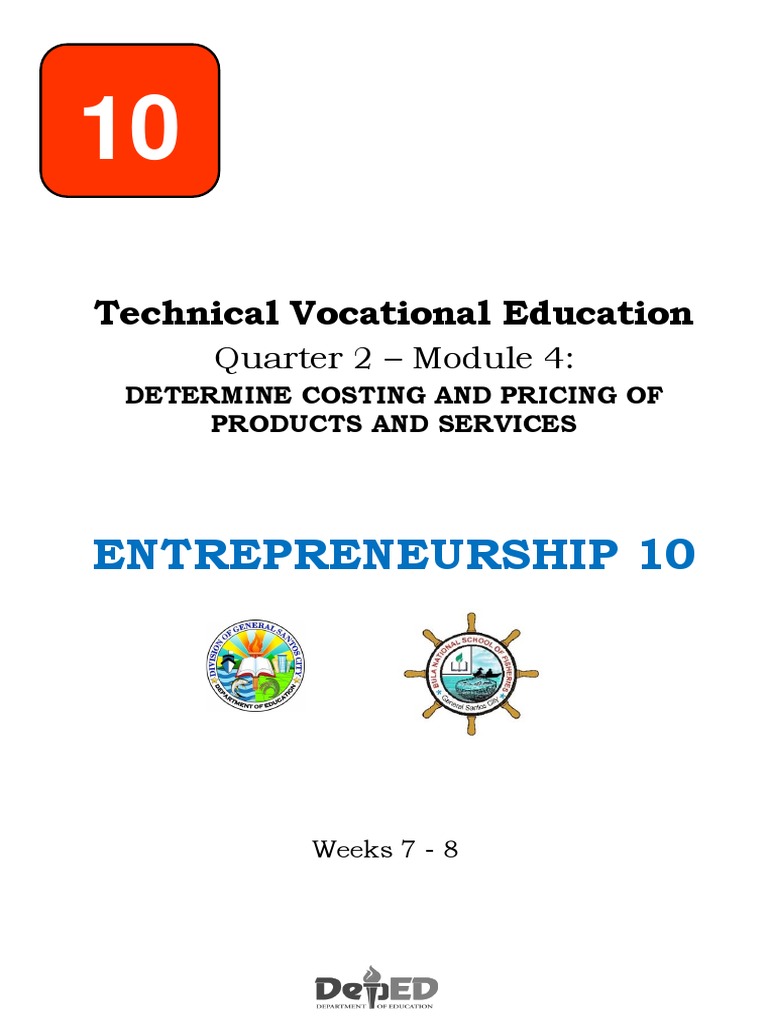 ENTREP 10 Q2 Module 4 LUMA AD PDF | PDF | Pricing | Prices