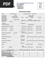 Seaman Application Form | PDF | Ships | Sailor