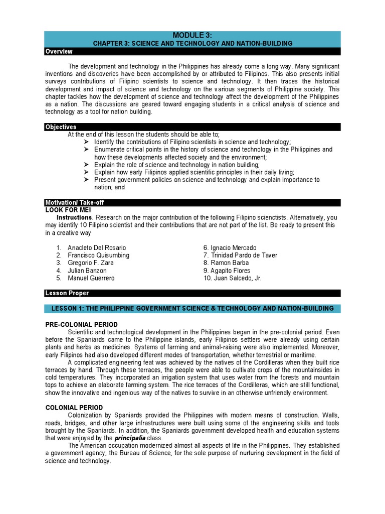 Module 3 STS | Download Free PDF | Science | Agriculture