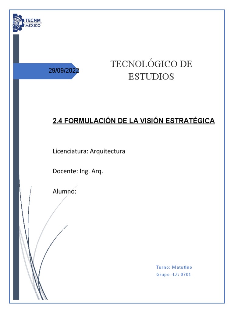Visión Estratégica para el Éxito Organizacional | PDF | Planificación ...