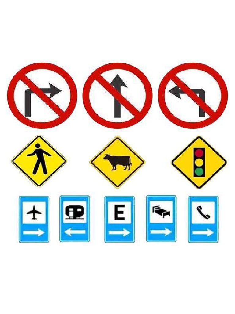 Placas de Trânsito | PDF