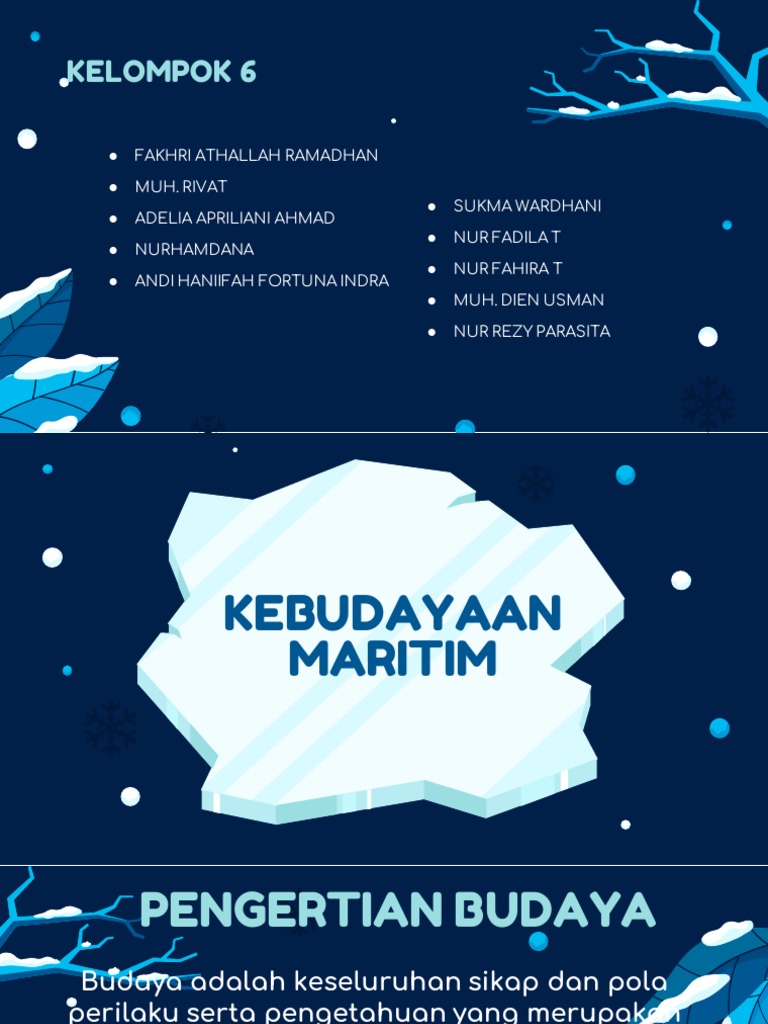 klp6 ppt - kebudayaan maritim | PDF