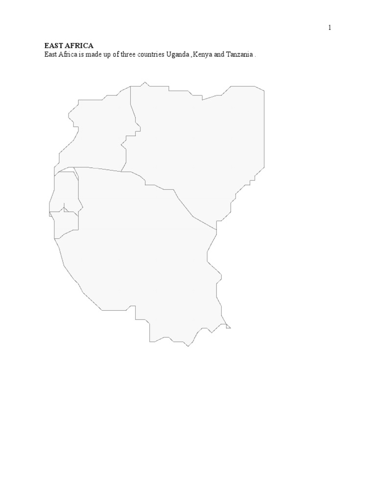 East Africa Notes Edited-1 | PDF | Rock (Geology) | Glacier