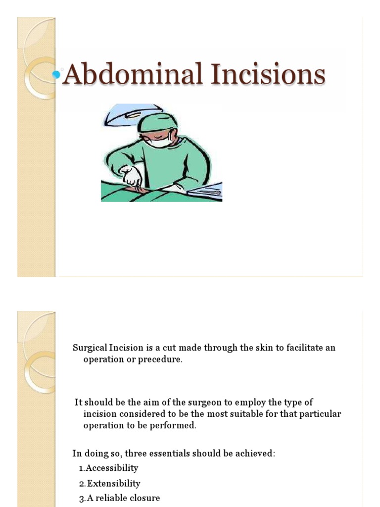 Insisi Bedah 22 PDF | PDF | Abdomen | Clinical Medicine