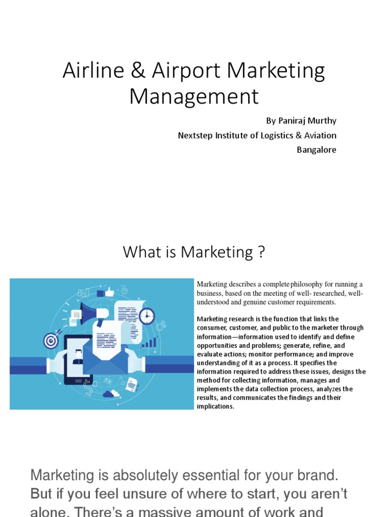 Notes Airline & Airport Marketing Management | PDF | Marketing ...