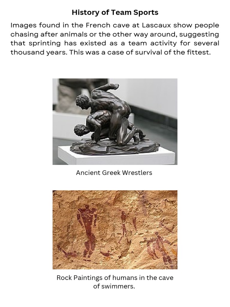 The Evolution of Team Sports: From Ancient Games to Modern Athletics ...