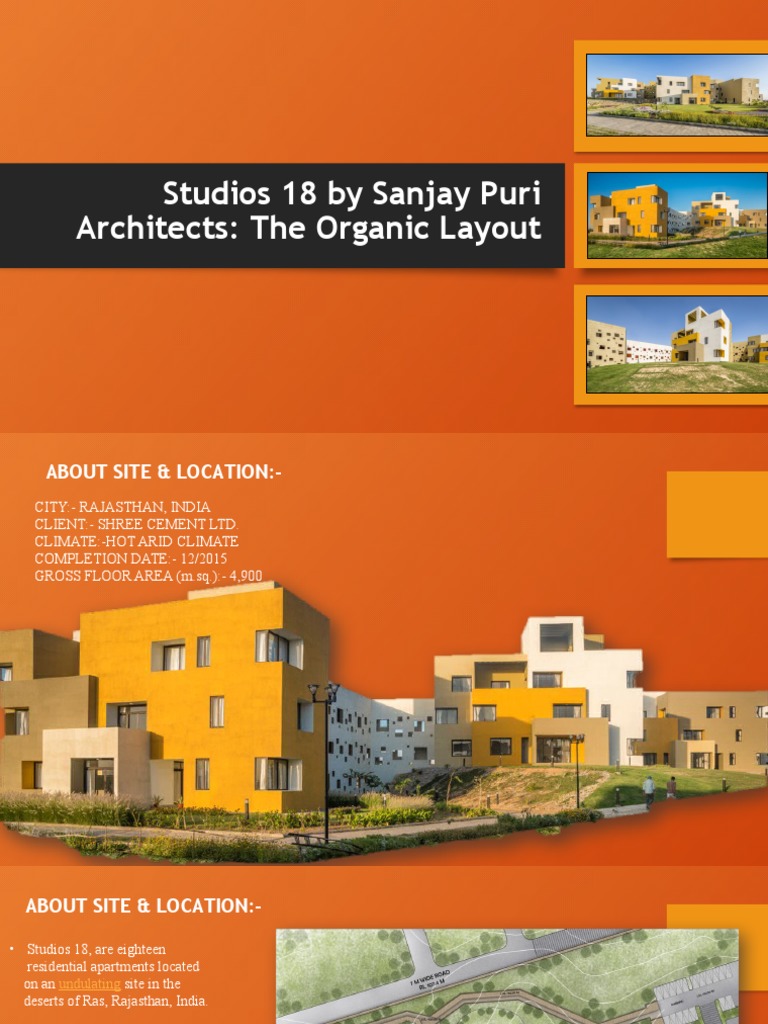 Studios 18: Organic Housing in Rajasthan | PDF | Apartment ...
