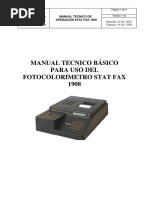 Manual Stat Fax 4500 | PDF | Fusible (Eléctrico) | Laboratorios