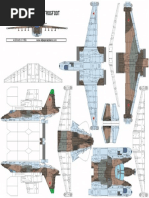 Sukhoi Su 57 Papercraft | PDF