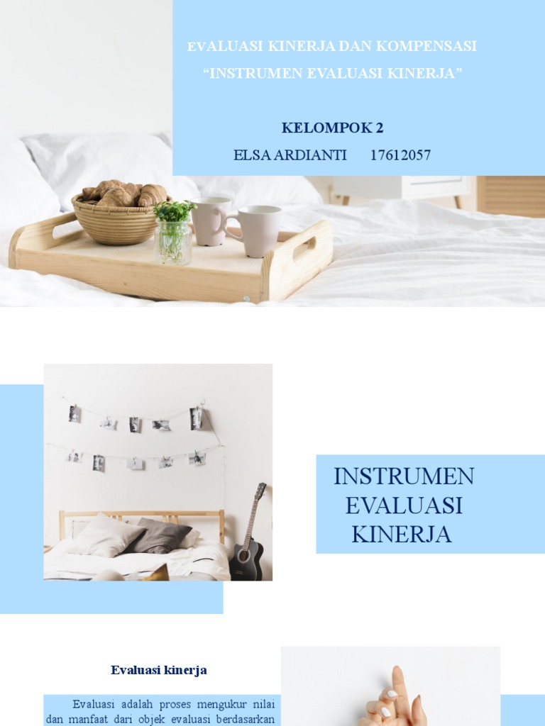 Instrumen Evaluasi Kinerja (Elsa Ardianti) | PDF