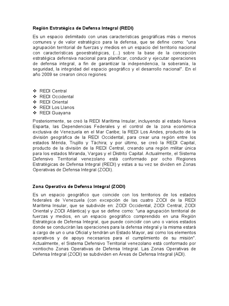 Zodi Redi | PDF | Defensa | Seguridad internacional