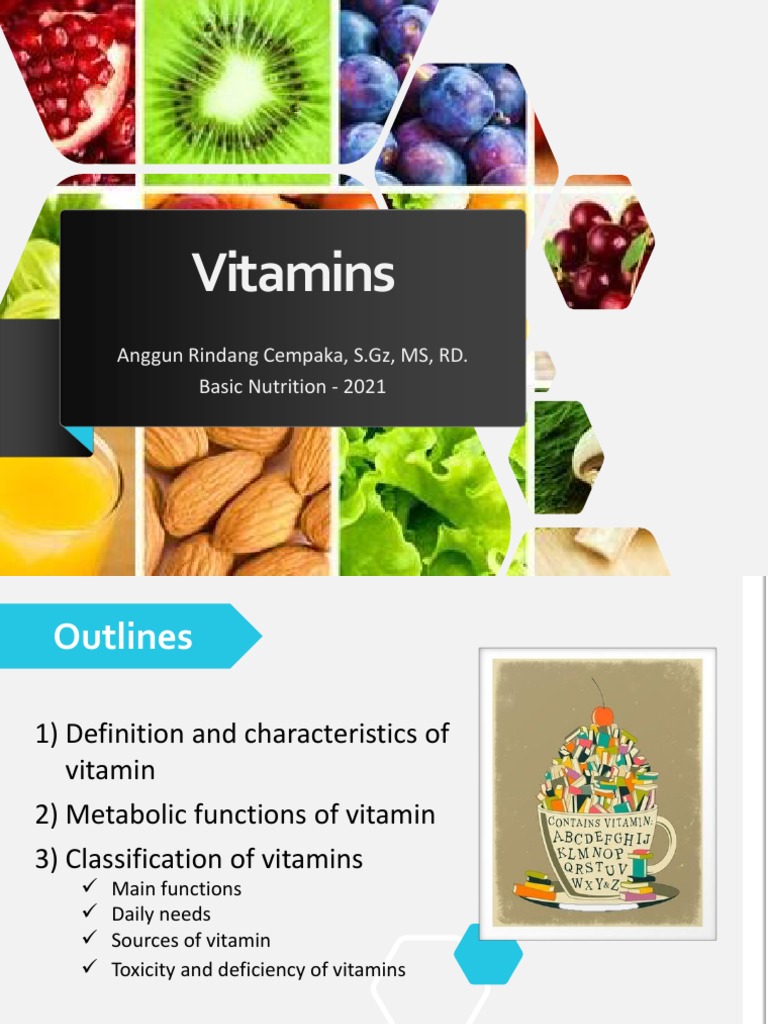 Basnut 2021 - Vitamin PDF | PDF | Vitamin A | Vitamin D