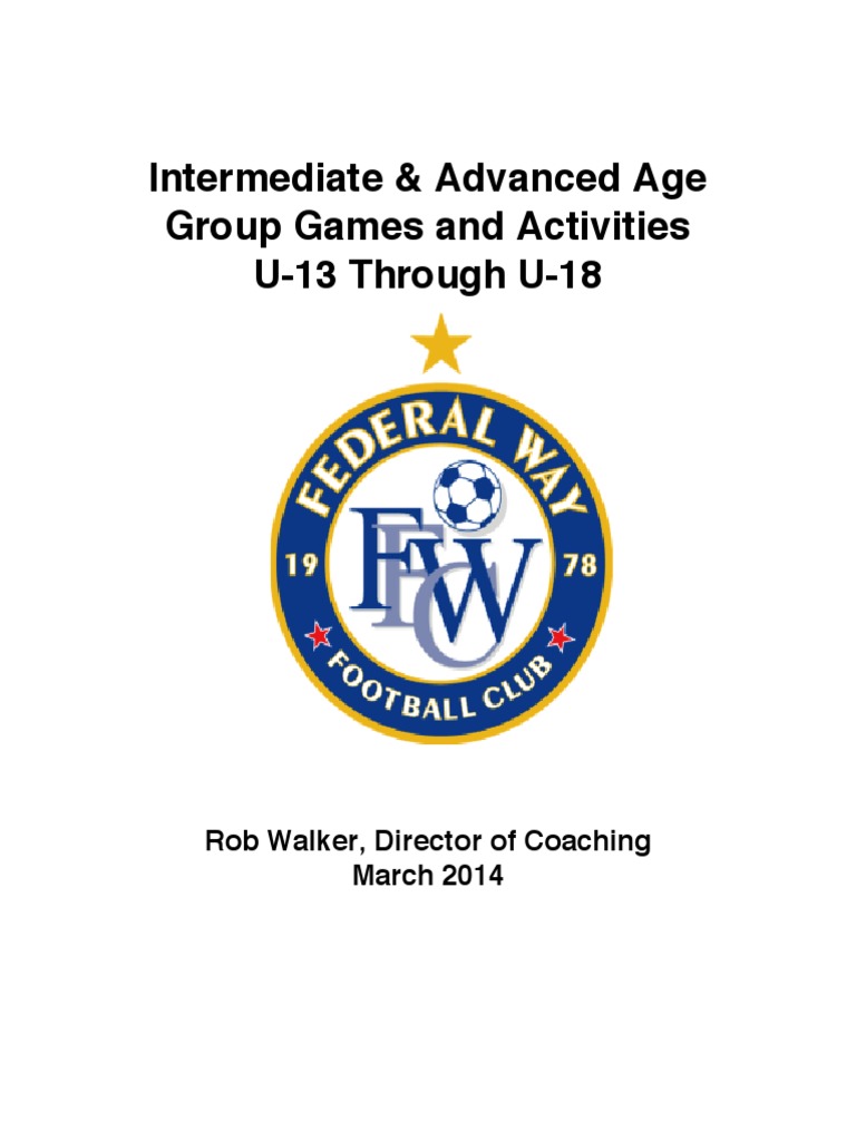 U13-u18-Intermed - Advanced Coach Manual | PDF | Forward (Association ...