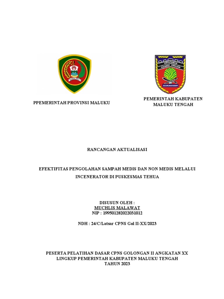 Rancangan Aktualisasi Muchlis | PDF