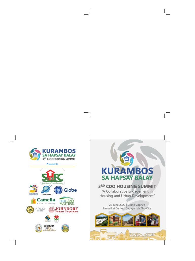 Summit Booklet Final | Download Free PDF | Sustainability | Infrastructure