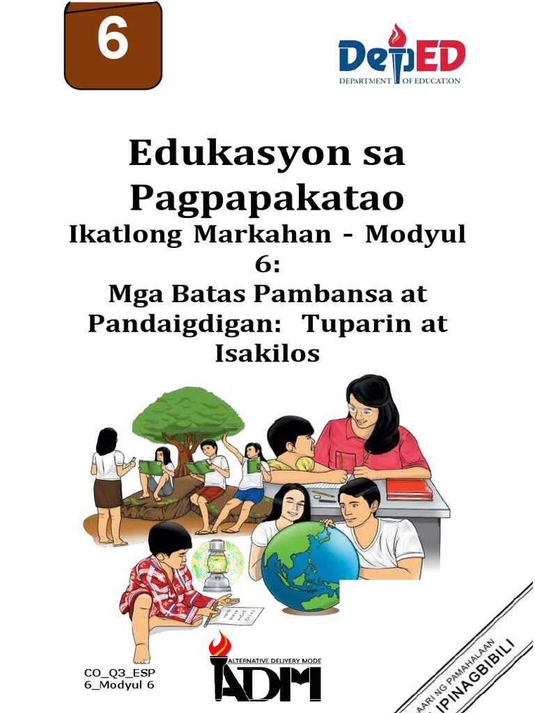 Esp6 Q3 Modyul6 | PDF