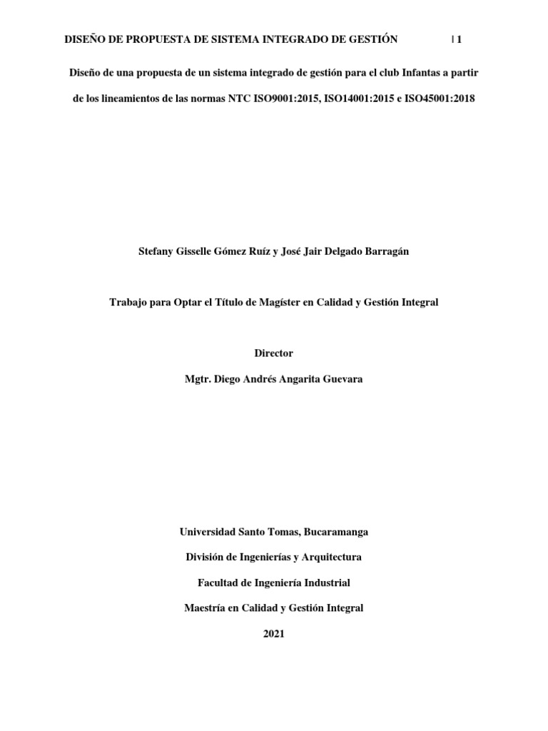 2021 Gómez Stef Any | PDF | Análisis FODA | Riesgo