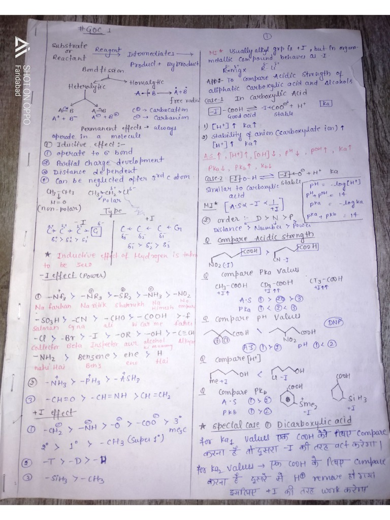 GOC Notes of Pankaj Sir | PDF