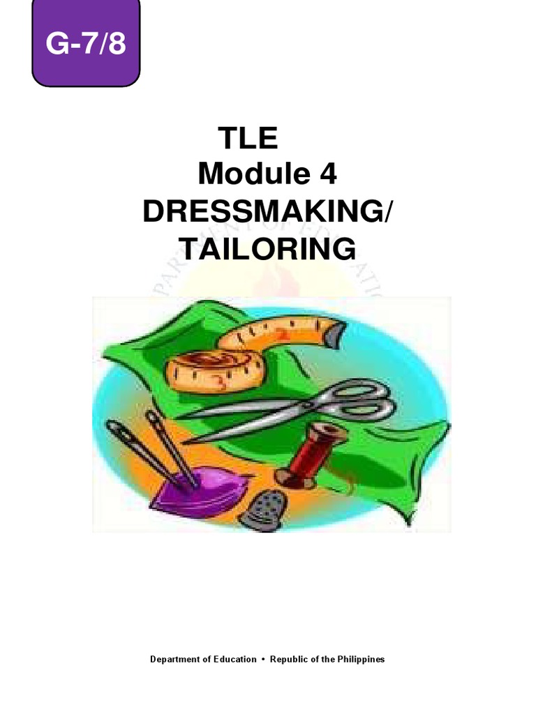 TLE G 7 - 8 - Module 4.dressmaking - Week 3 READ AND INTERPRET PRODUCT ...
