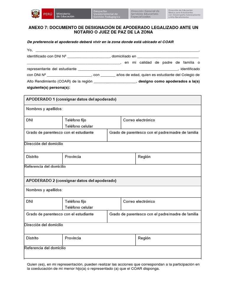 Anexo 7 para Todos | PDF