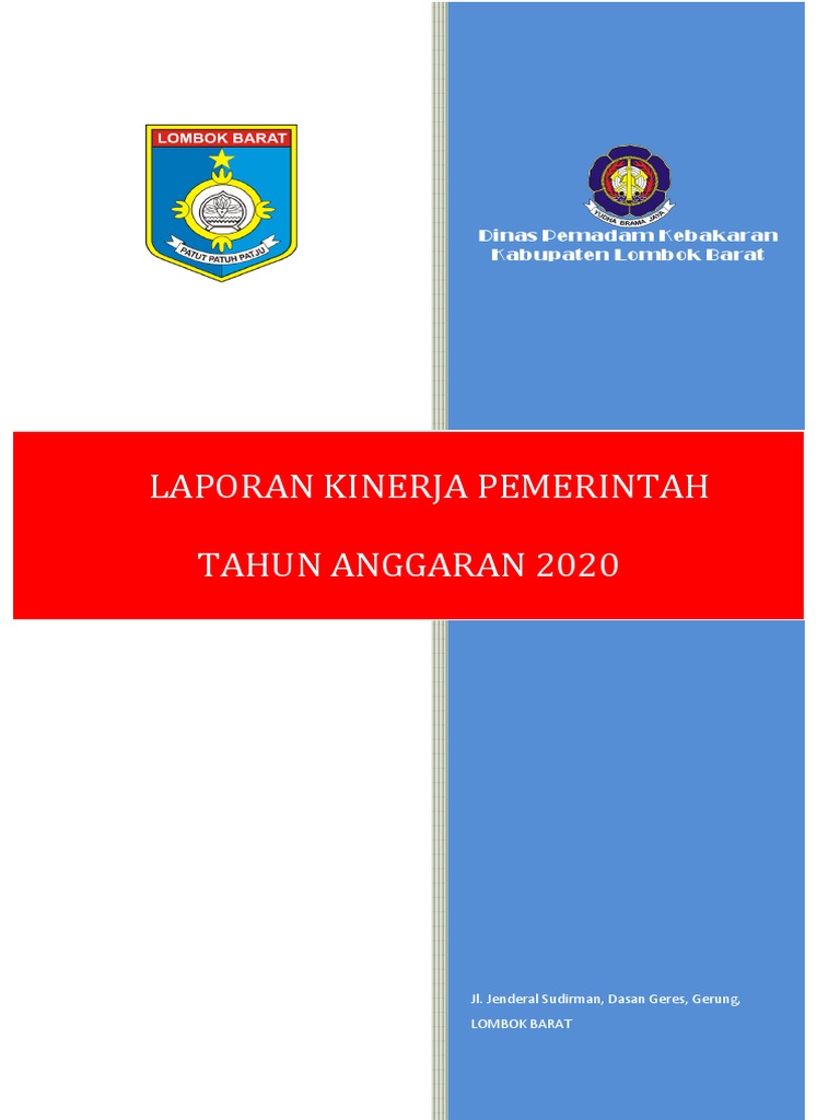 Lakip Damkar Lombok Utara 2020 | PDF