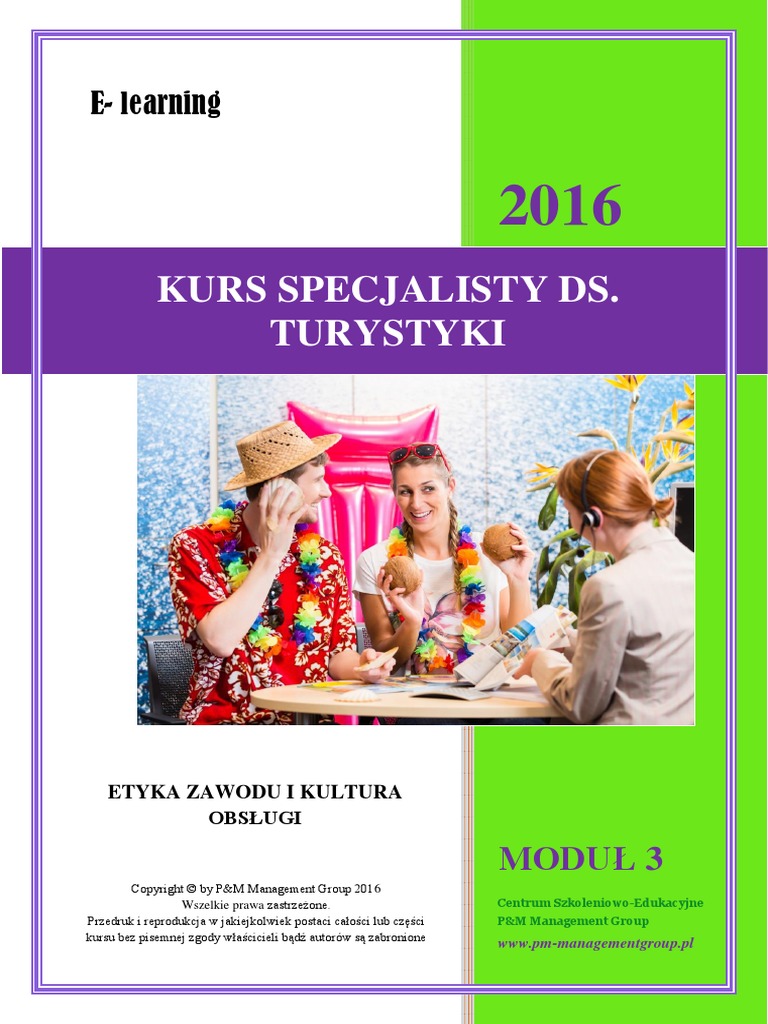 Modu 3. ETYKA ZAWODU I KULTURA OBS UGI | PDF