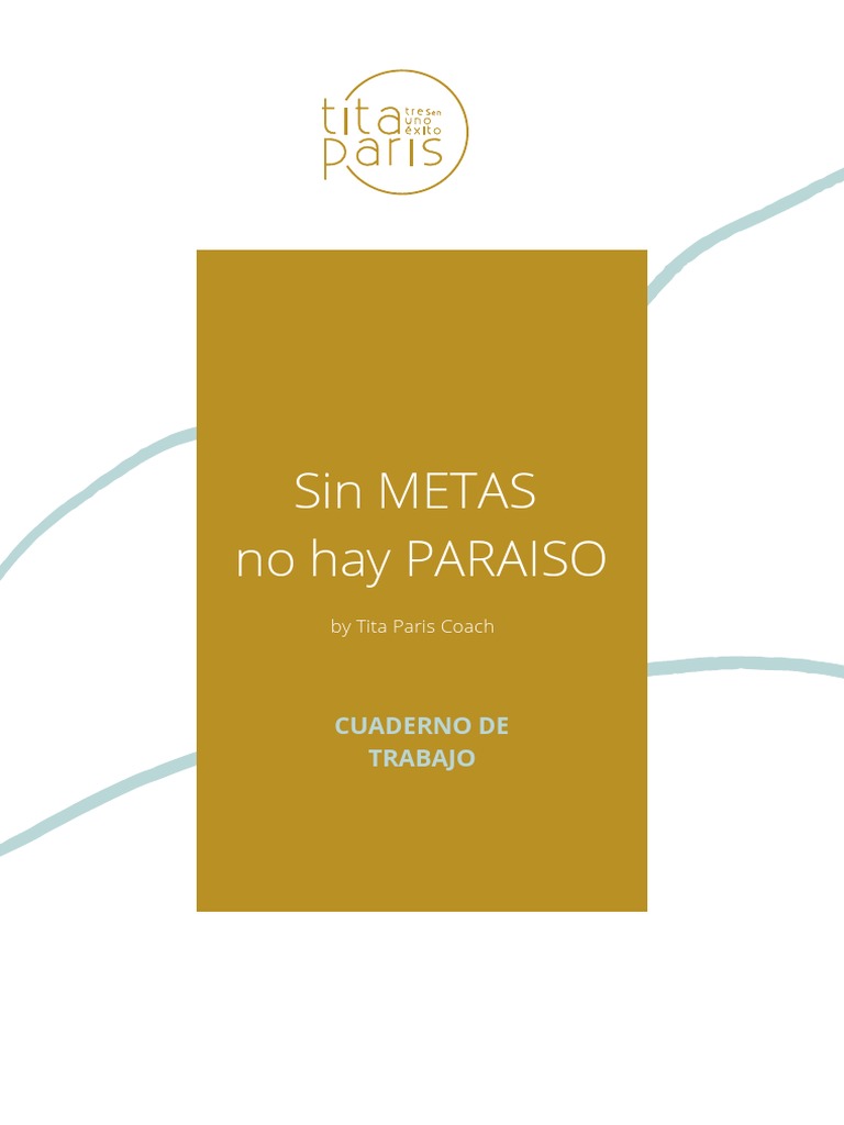 Sin Metas No Hay Paraíso: Guía 2023 | PDF
