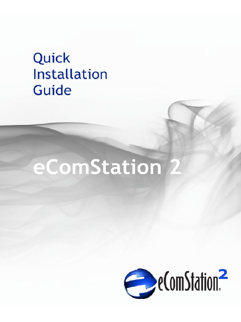 eComStation 2.1 Installation - Quick Guide | PDF | Booting | Bios