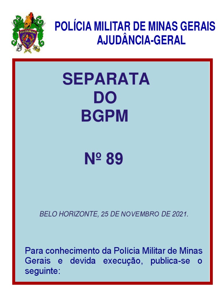 NOVO MANUAL DE GERENCIAMENTO DE FROTA - SEPARATA NR 89 de 25 - 11 - 2021 PDF | PDF | Carteira de ...