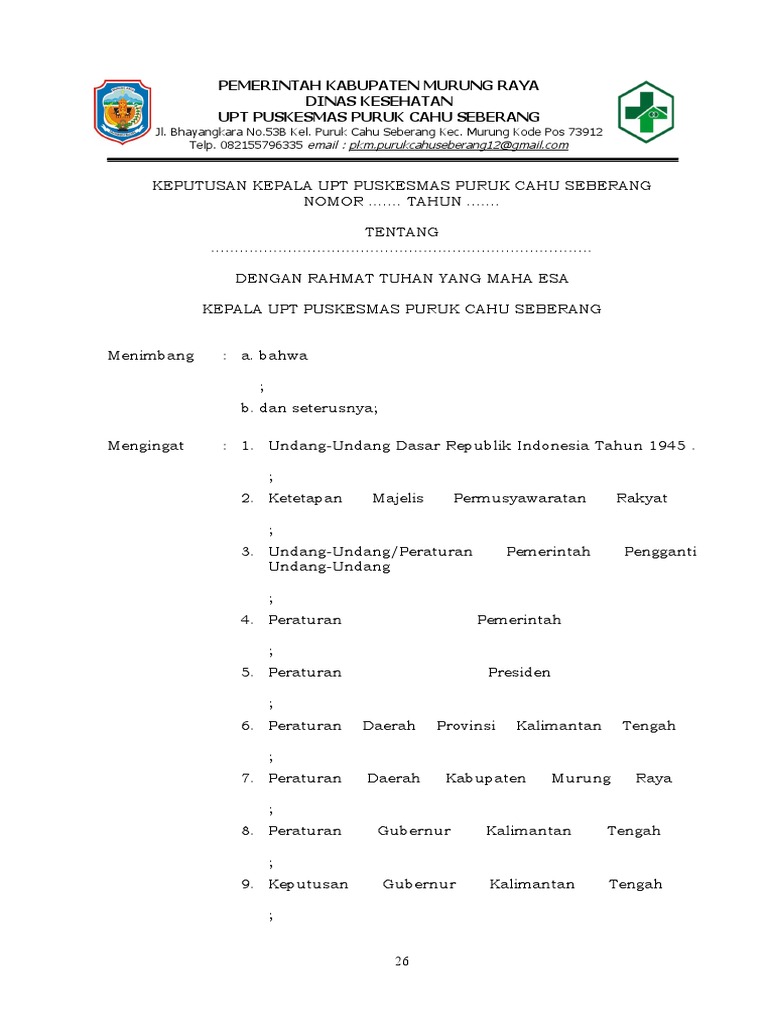Format Kop Surat Terbaru | PDF