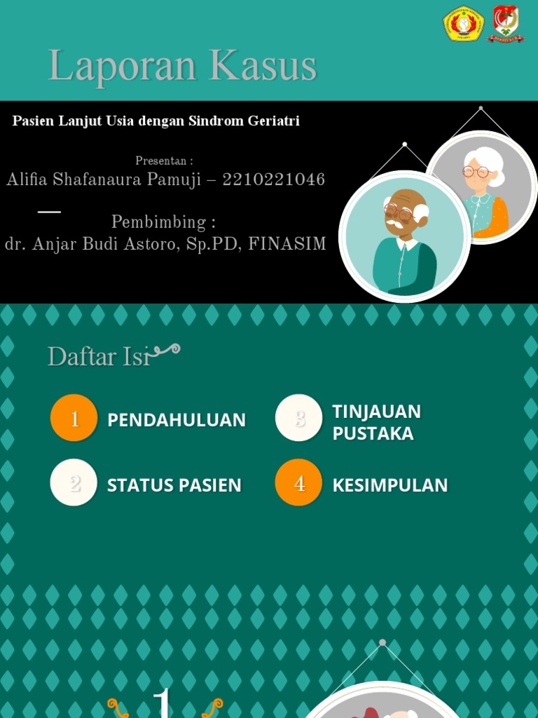 Laporan Kasus Geriatri | PDF