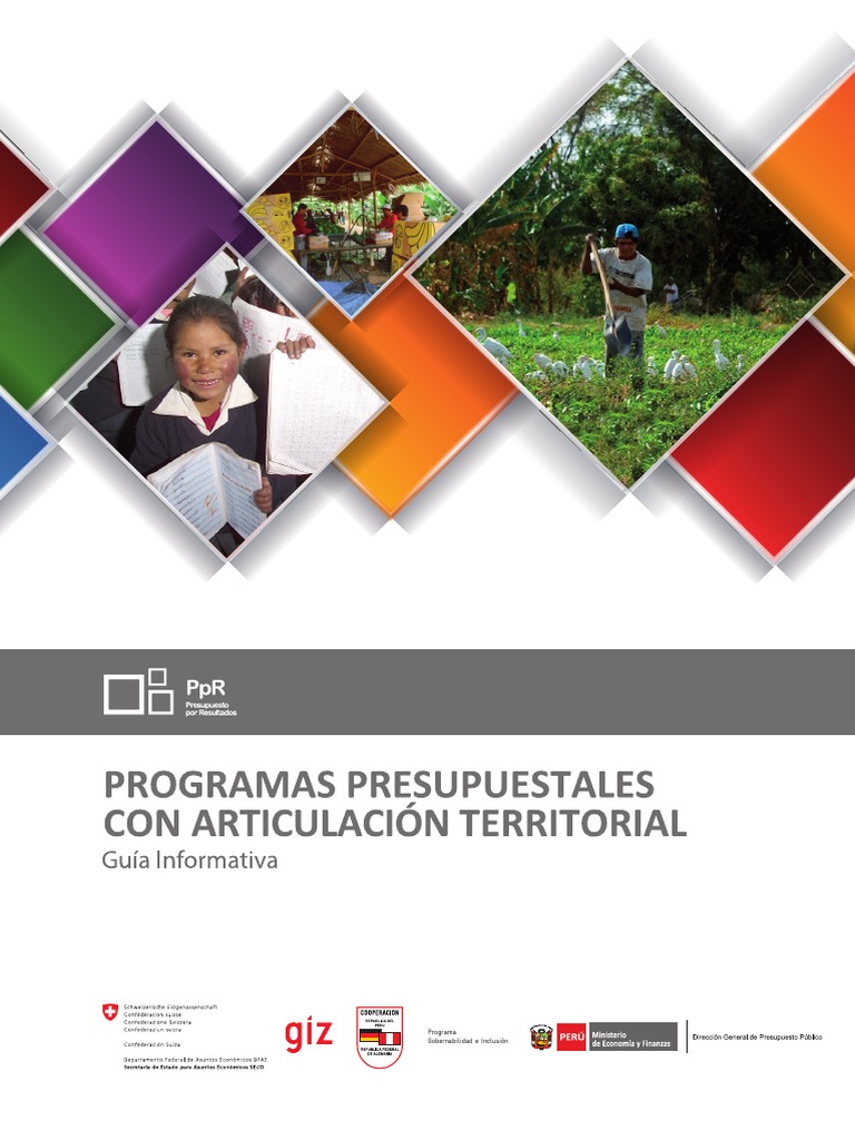 Guia Informativa MEF PDF | PDF | Presupuesto | Saneamiento