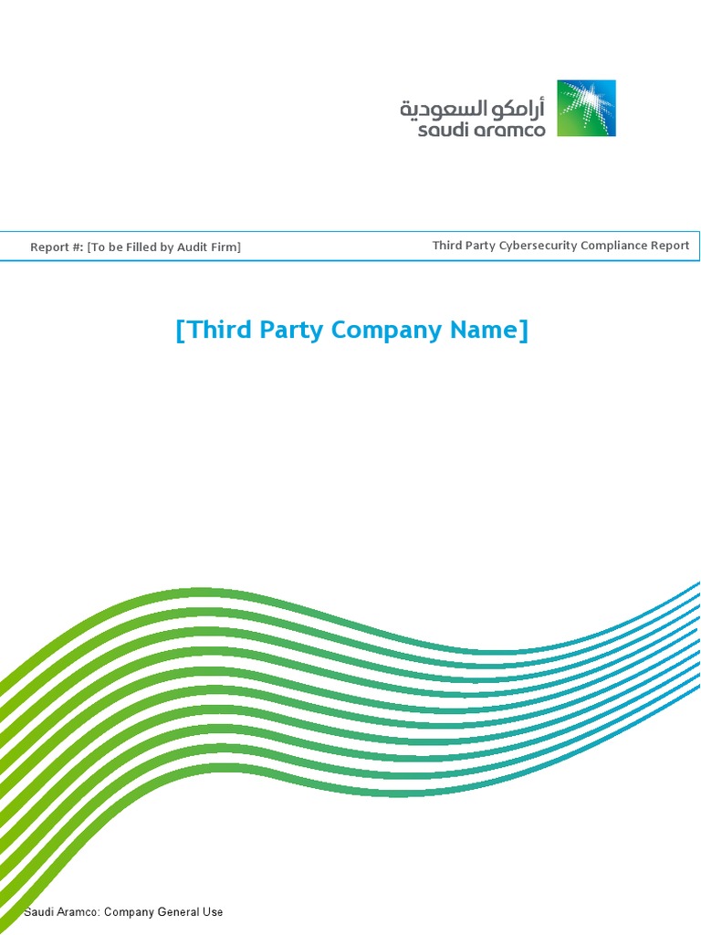 Third Party Cybersecurity Compliance Report Template | PDF | Security | Computer Security