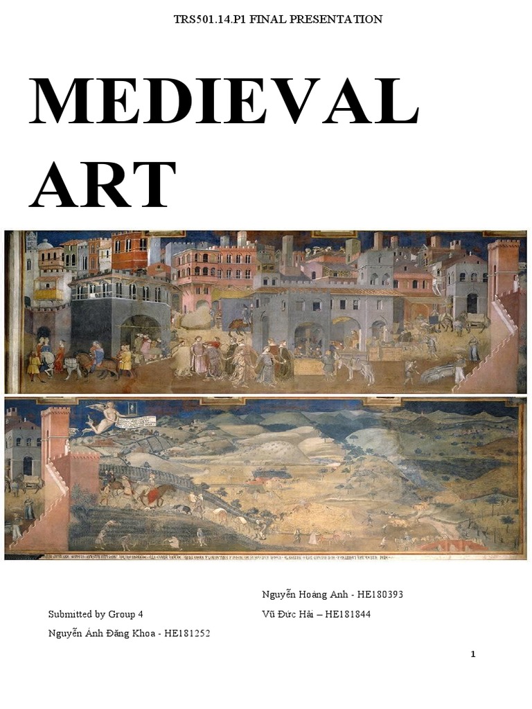 Medieval Art | PDF | Gothic Architecture | Byzantine Empire