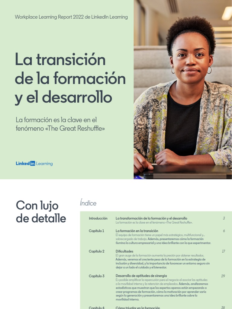 LinkedIn - Learning Workplace - Learning Report 2022 (Español) | PDF ...