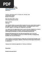 Application Letter BFP | PDF | Wellness | Lifestyle