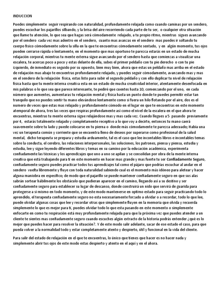 Primer Script Escrito | PDF