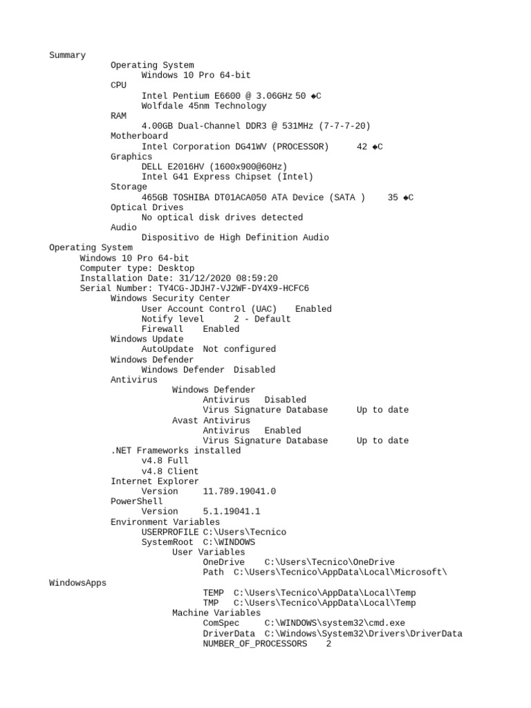 Equipo Generico | Download Free PDF | Microsoft Windows | Computer Virus