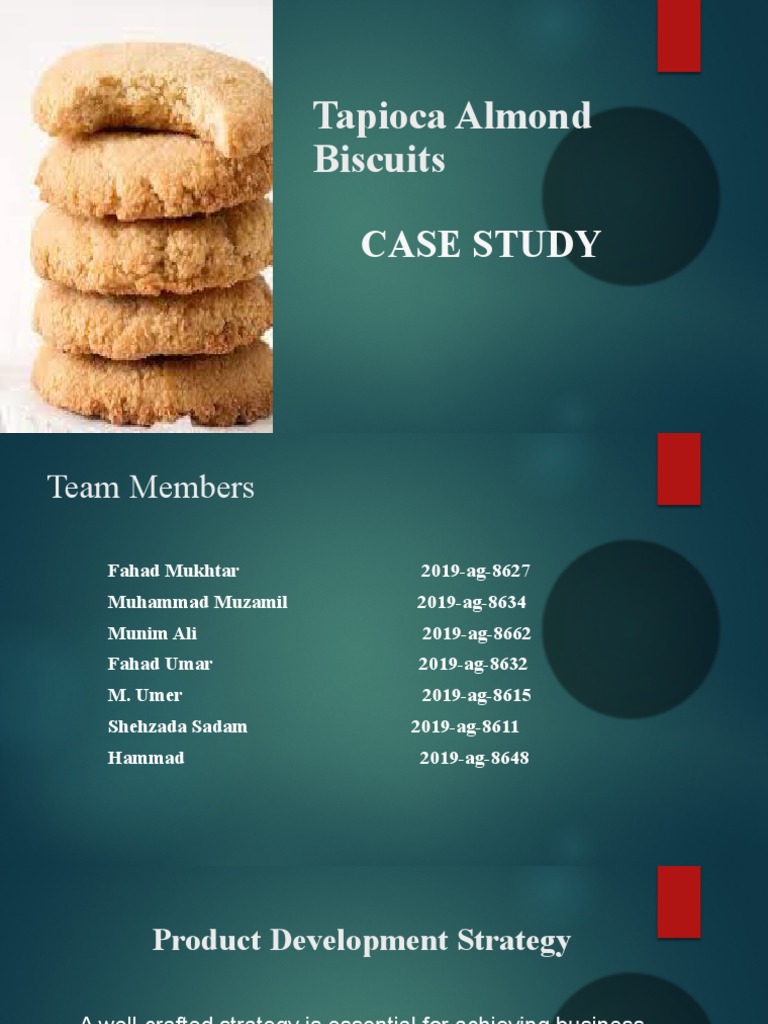 Tapioca Almond Biscuit Case Study | PDF | Marketing | Social Media Marketing