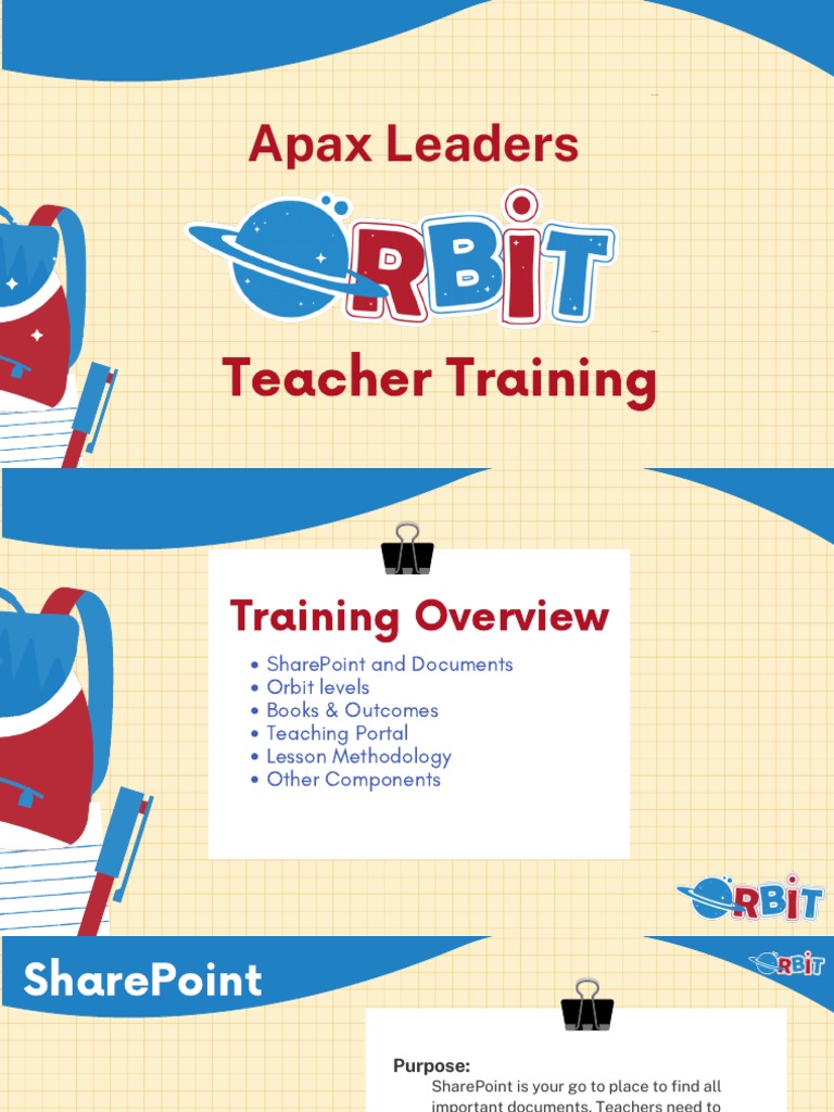 Orbit Training | PDF | Phonics | Books