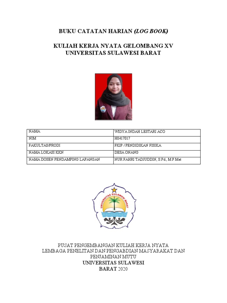 Log Book - Widya Indah Lestari Aco | PDF